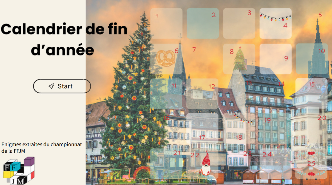 Calendriers de fin d’année – CIJM